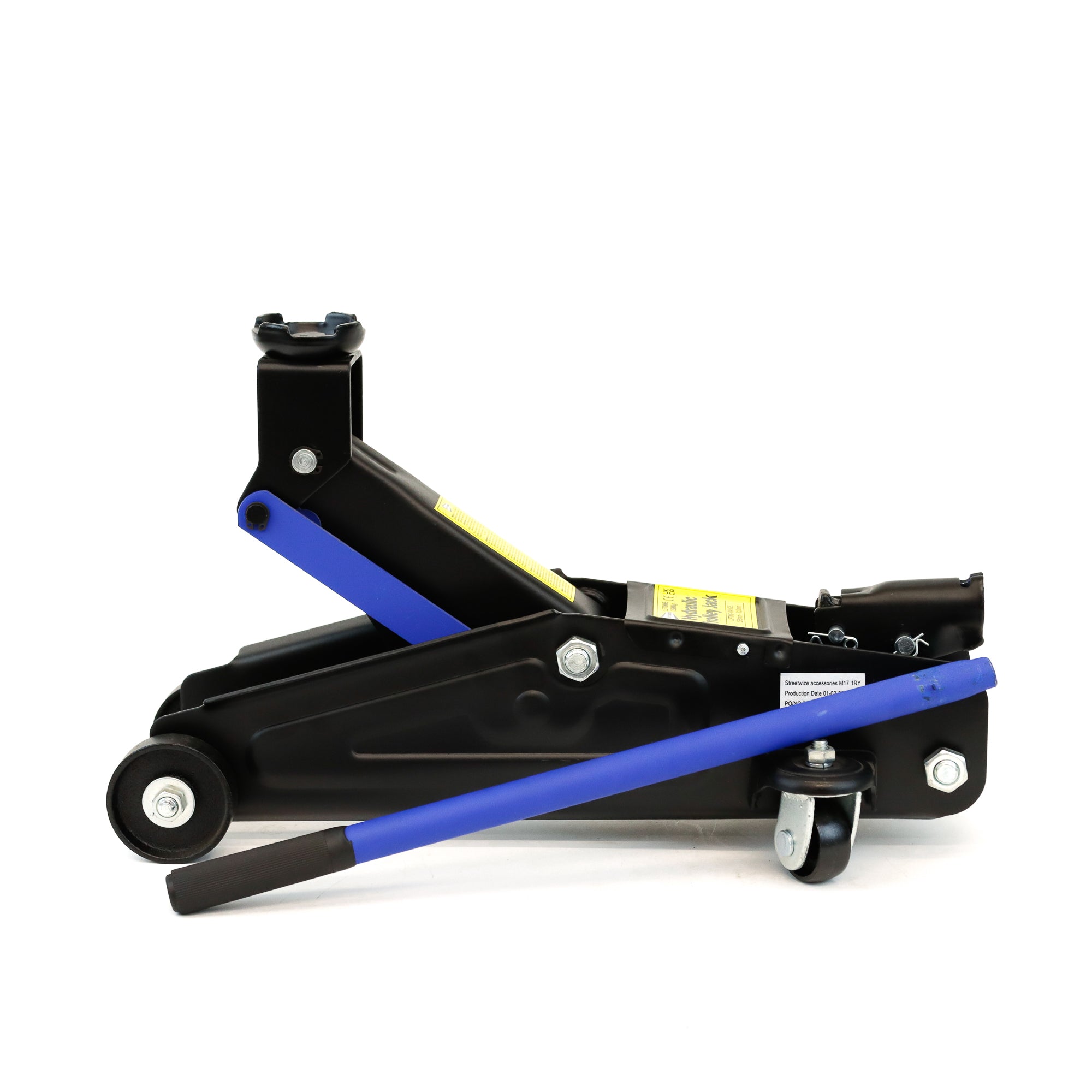 1.5 Tonne Hydraulic Trolley Jack – Compact & Durable – Street Rhino