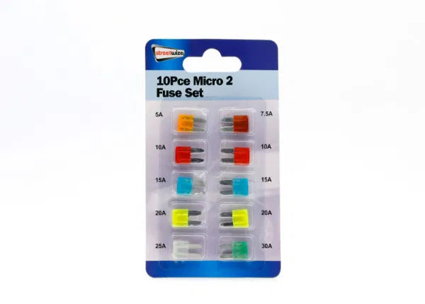 10-Piece Micro 2 Fuse Set for Cars & Vehicles – Street Rhino