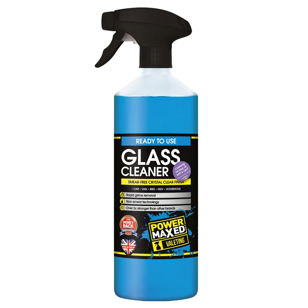 Power Maxed Glass Cleaner – Streak-Free Shine for Windows & Mirrors ...